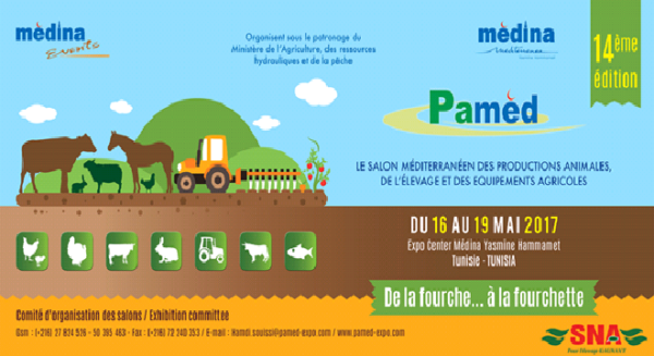 PAMED 2017 : Le rendez-vous incontournable du monde agricole se tiendra ...