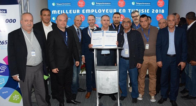 Teleperformance Tunisie signe avec l’UGTT un accord pour des ...