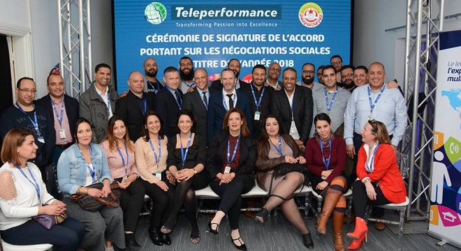Teleperformance Tunisie signe avec l’UGTT un accord pour des ...