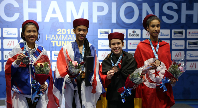 Championnat du monde juniors de taekwondo: médaille de bronze pour ...