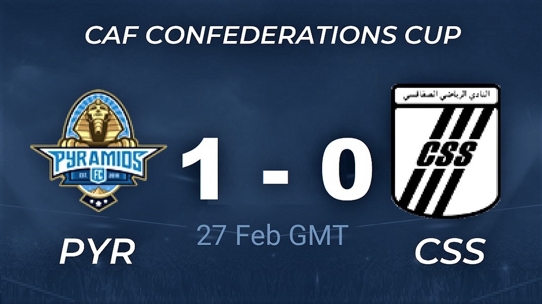 Coupe de la CAF : Le CSS battu par Pyramids | Tunisie Tribune