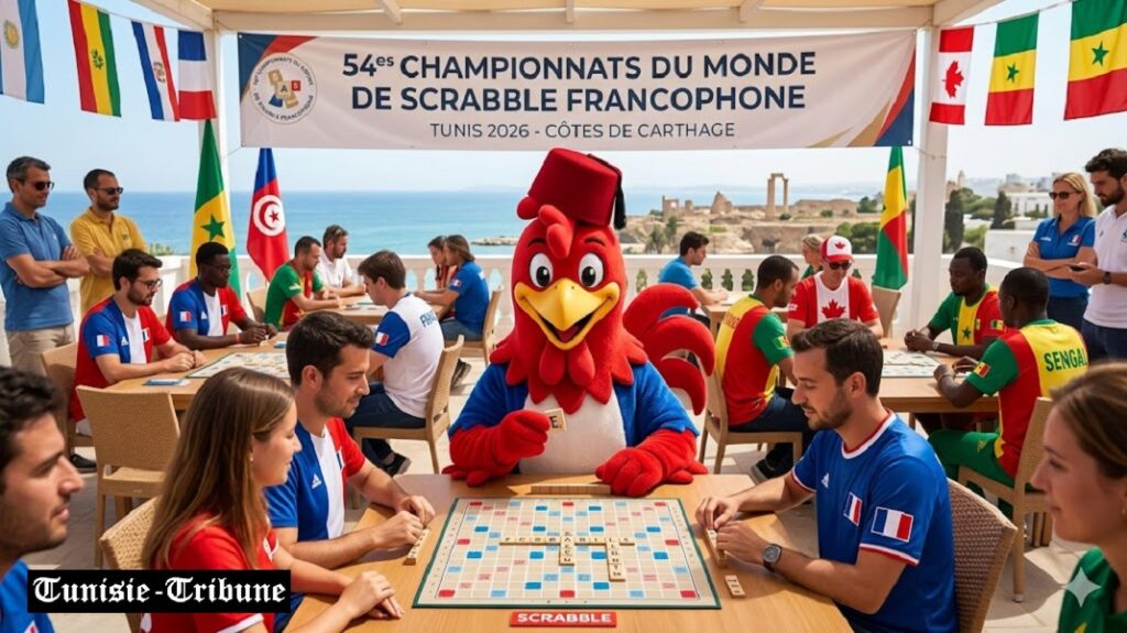 Mondial de Scrabble 2026 : Tunis lance le compte à rebours officiel ce ...